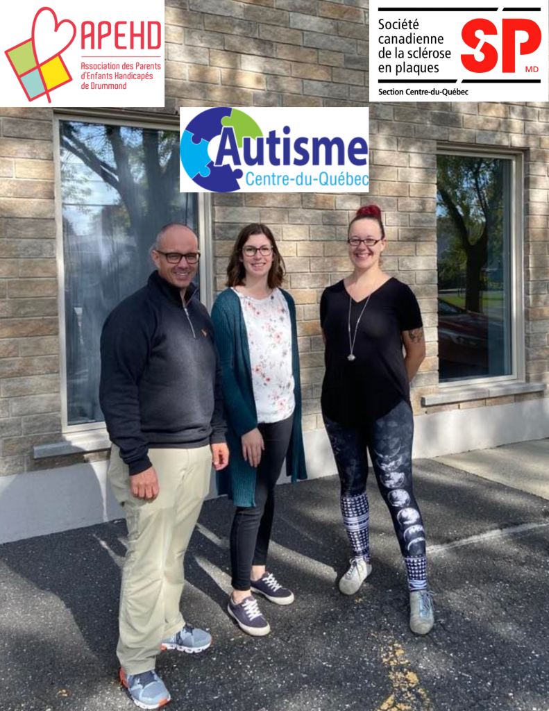 Partenariat et déménagement - Autisme Centre-du-Québec